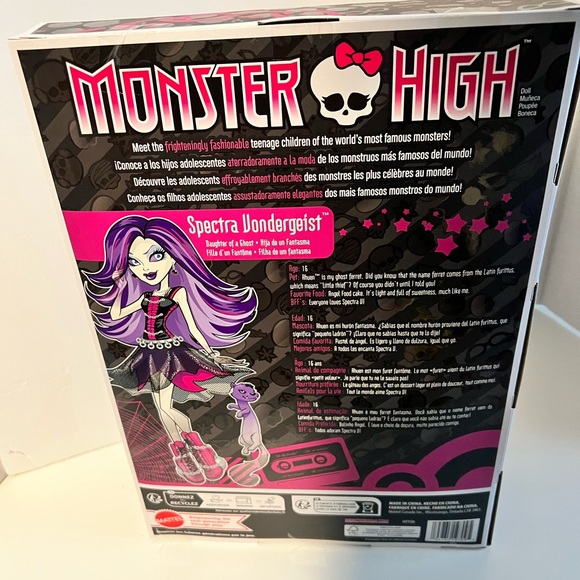 monster high | Toys | Monster High Booriginal Creeproduction G Spectra ...